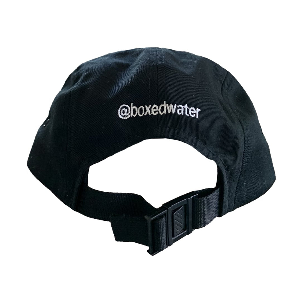 Jockey Hat with Leather Patch – Boxed Water Is Better
