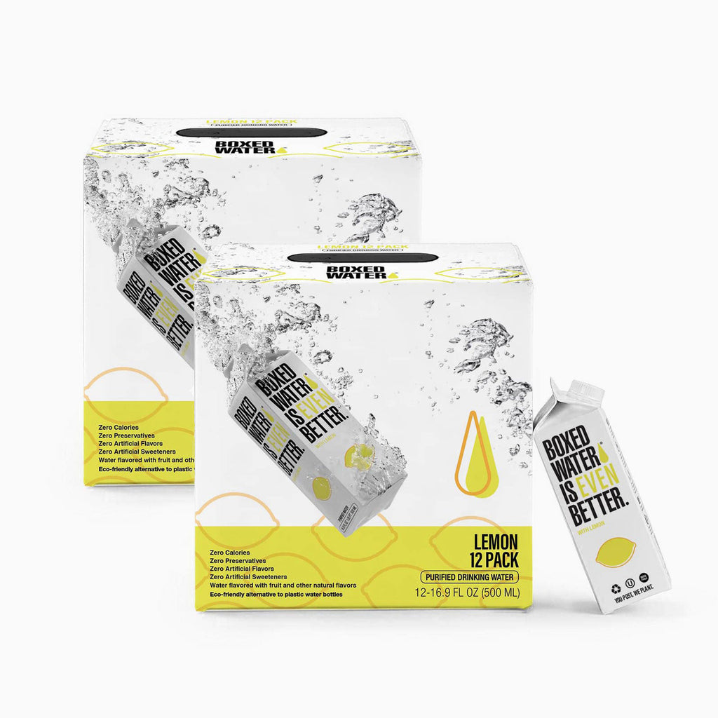 Lemon 500mL Boxed Water – Boxed Water Is Better